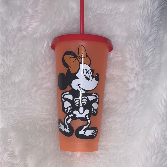 Accessories | Minnie Mouse Skeleton Tumbler | Poshmark